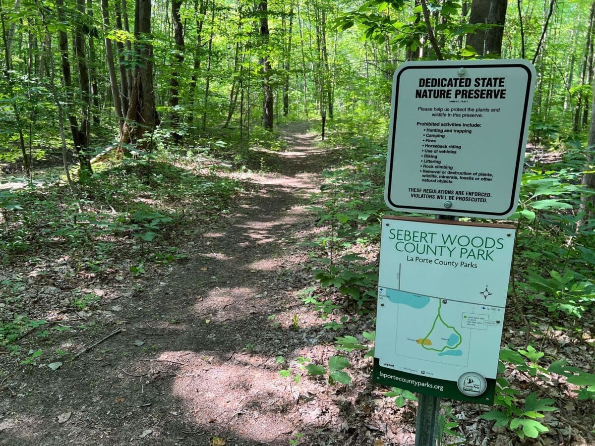 Sebert Woods County Park - La Porte County Parks Department